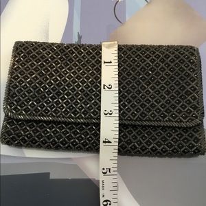 Vintage | Bags | Vintage Silver Metal Clutchwallet | Poshmark